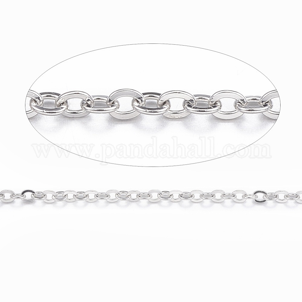Wholesale Tarnish Resistant 304 Stainless Steel Cable Chains ...
