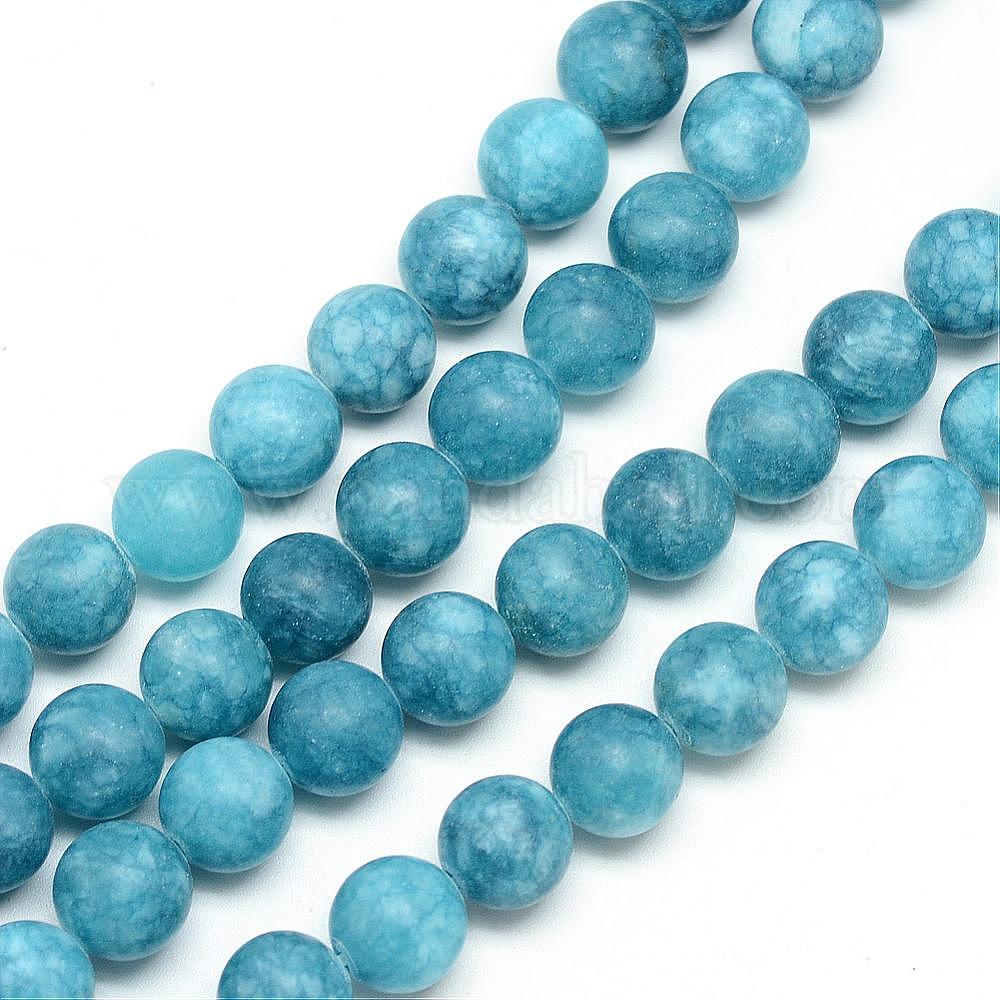 Wholesale Natural White Jade Bead Strands - Pandahall.com