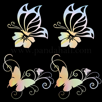 Wholesale GORGECRAFT 4 Sheet Butterfly Car Decal Set Butterflies ...