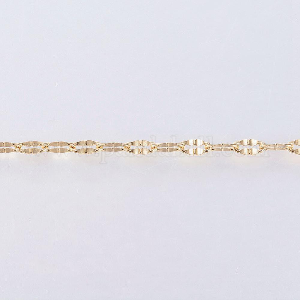 Wholesale Handmade Ion Plating(IP) 304 Stainless Steel Dapped Chains ...