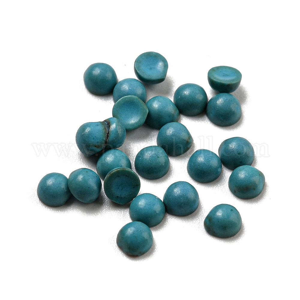 Wholesale Synthetic Turquoise Dyed Cabochons - Pandahall.com