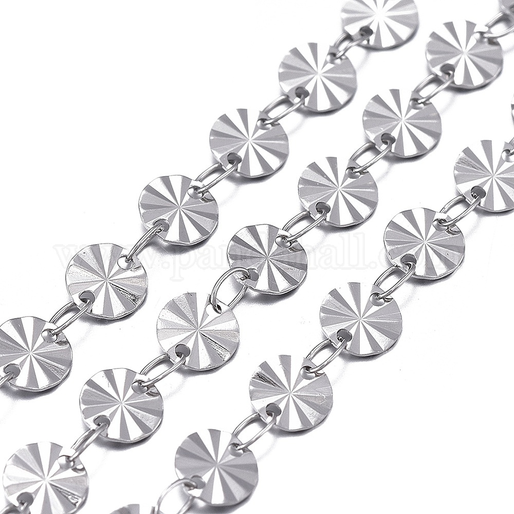 Wholesale 304 Stainless Steel Sunflower Link Chains - Pandahall.com