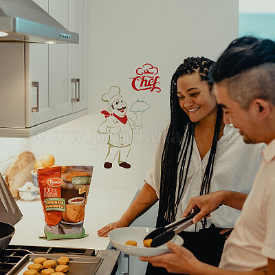 Wholesale FINGERINSPIRE Chef Stencil 11.8x11.8 inch Chef Baker Cook ...