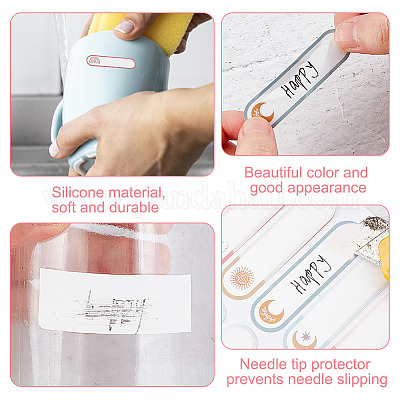 Wholesale PP Plastic Cartoon Name Tag Waterproof Blank Stickers ...