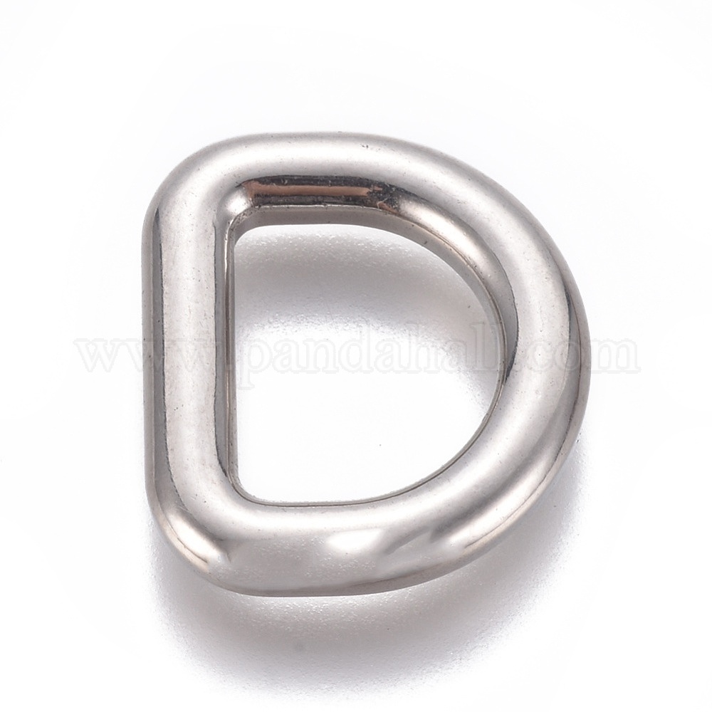 Wholesale Non-Tarnish 304 Stainless Steel D Rings - Pandahall.com