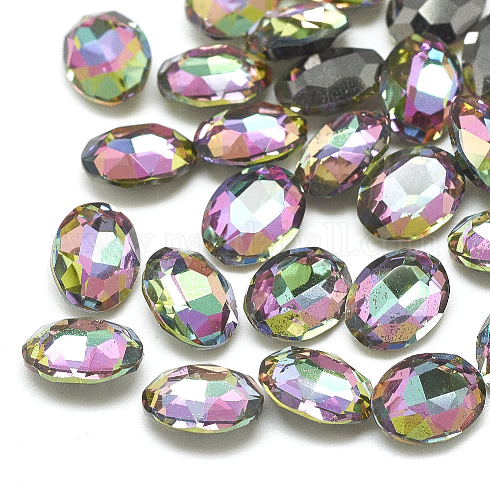Wholesale DIY Pointed Back K9 Glass Rhinestone Cabochons - Pandahall.com