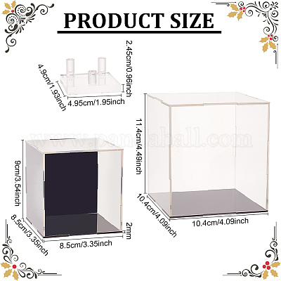 Wholesale FINGERINSPIRE 2Pcs Three-Peg Acrylic Mineral Specimens ...