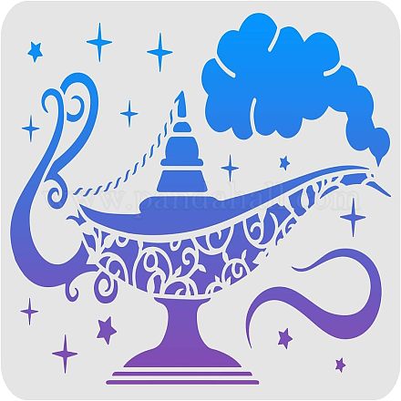 Wholesale FINGERINSPIRE Genie Lamp Stencil for Painting 29.7x21cm ...