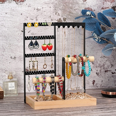 Wholesale Multi Levels Rectangle Iron Earring Display Stands ...