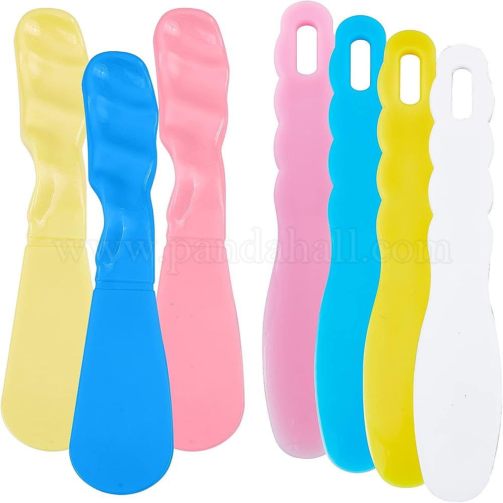 Wholesale OLYCRAFT 7 Pcs Dental Plastic Spatulas Plastic Brushes Heat ...