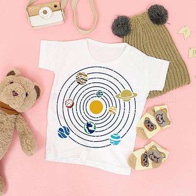 Shop FINGERINSPIRE Solar System Planets DIY Stencils Wall Painting ...