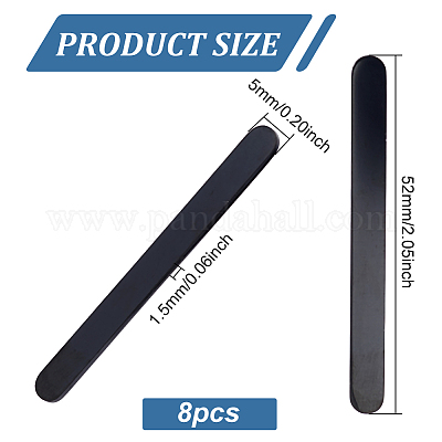 Wholesale BENECREAT 8Pcs 304 Stainless Steel Flat Ring Blanks ...