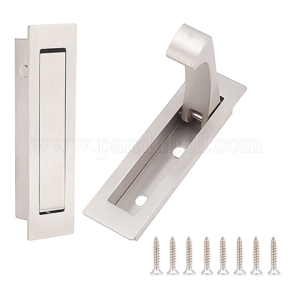 Wholesale UNICRAFTALE Barn Door Handle Rectangle Sliding Door Handle ...