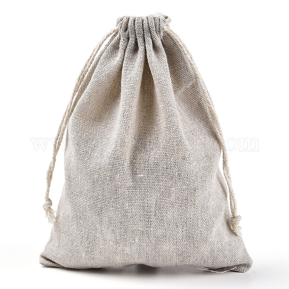 Wholesale Cotton Packing Pouches Drawstring Bags - Pandahall.com