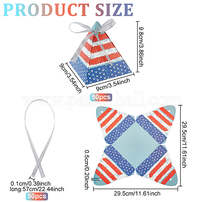 Wholesale Pyramid Shape Candy Packaging Box - Pandahall.com