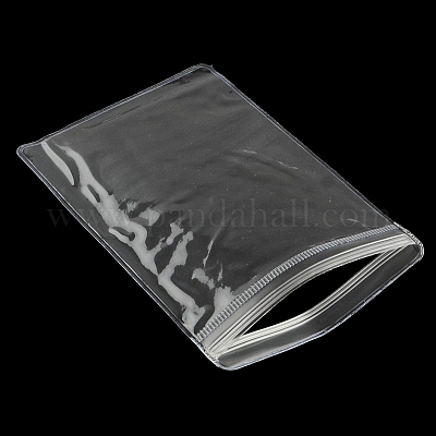 Wholesale Rectangle PVC Zip Lock Bags - Pandahall.com