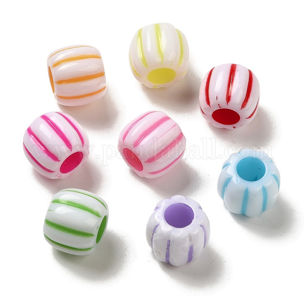 Wholesale Opaque Acrylic European Beads - Pandahall.com