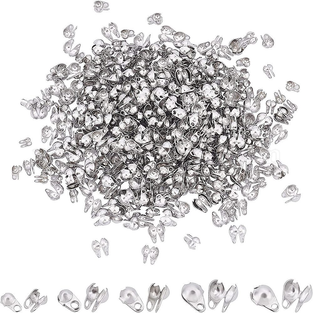 Wholesale UNICRAFTALE About 600Pcs 5 Sizes 304 Stainless Steel Bead ...