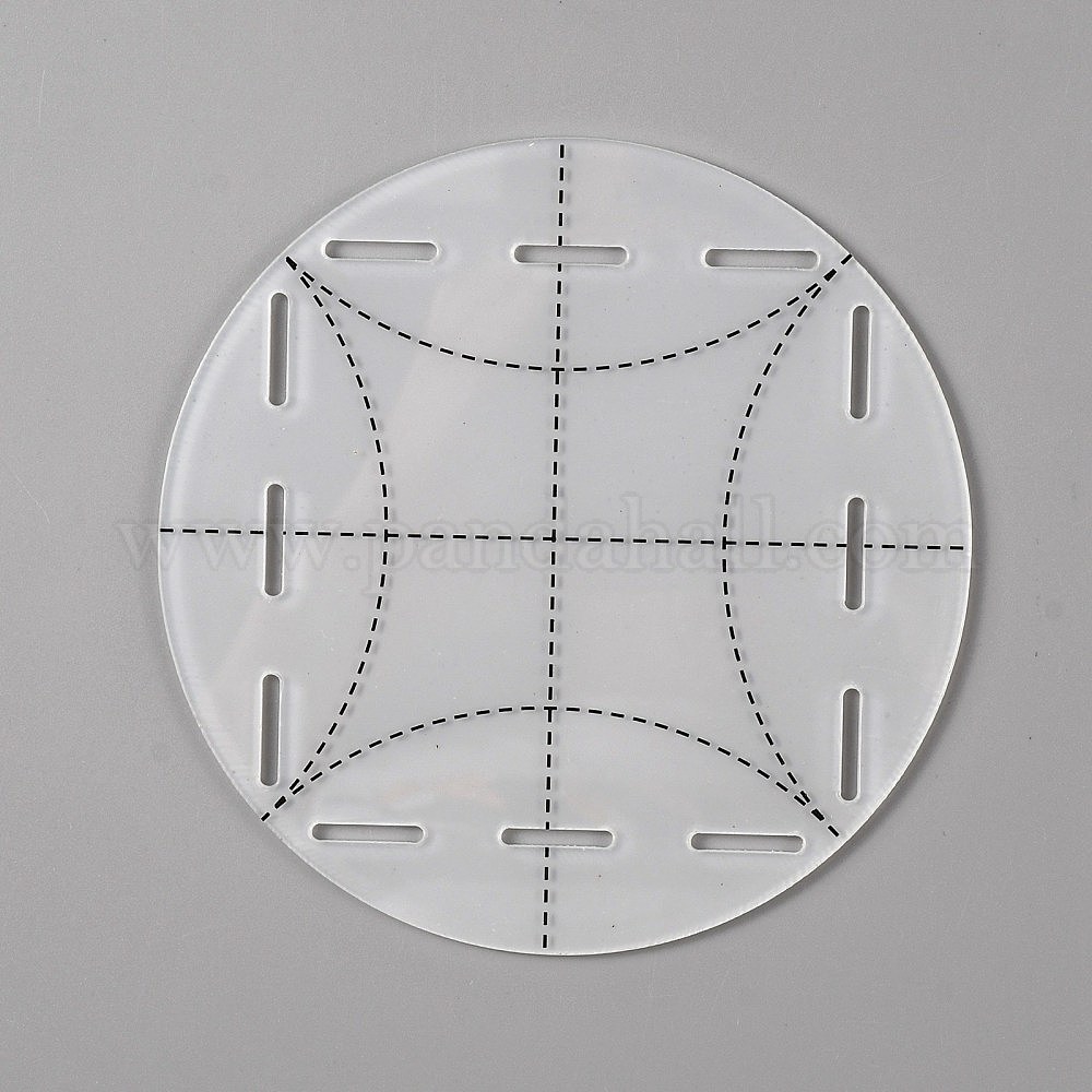 Wholesale 5 Inch Acrylic Quilting Rulers - Pandahall.com