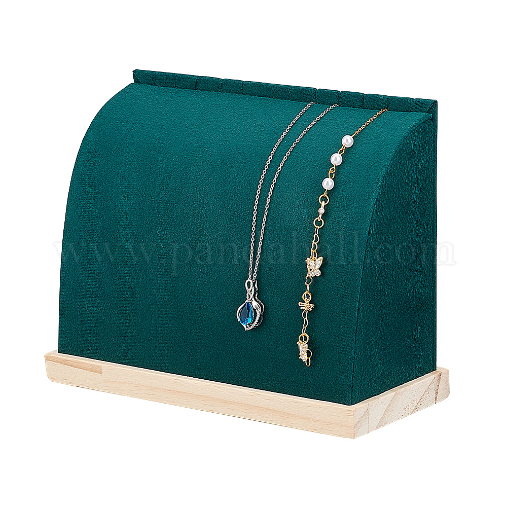 Wholesale NBEADS Velvet Jewelry Display Stand - Pandahall.com