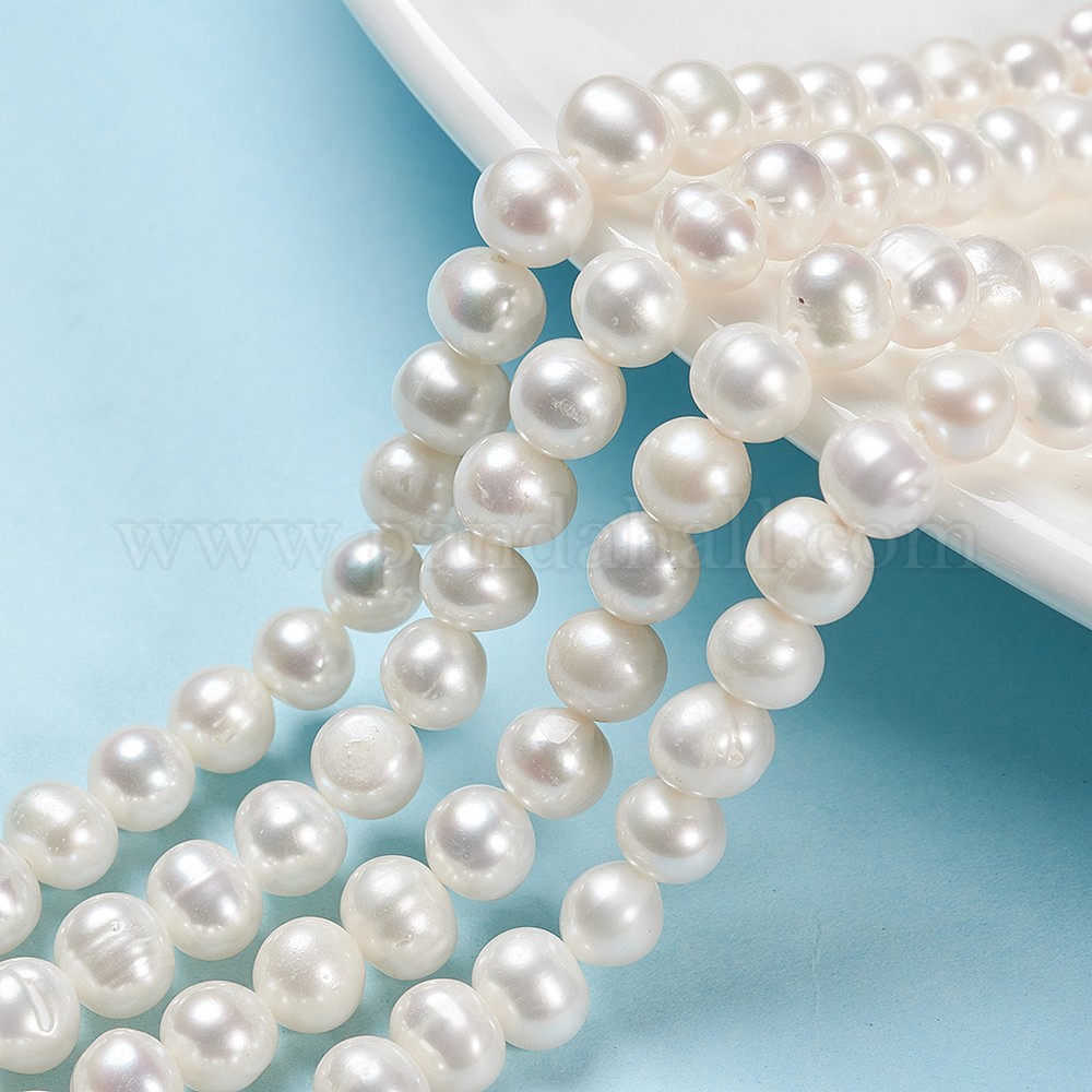 Wholesale Natural Cultured Freshwater Pearl Beads - Pandahall.com
