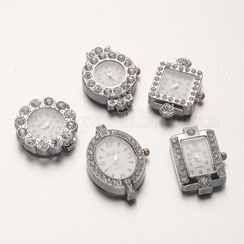 Wholesale Alloy Rhinestone Watch Heads Watch Faces - Pandahall.com