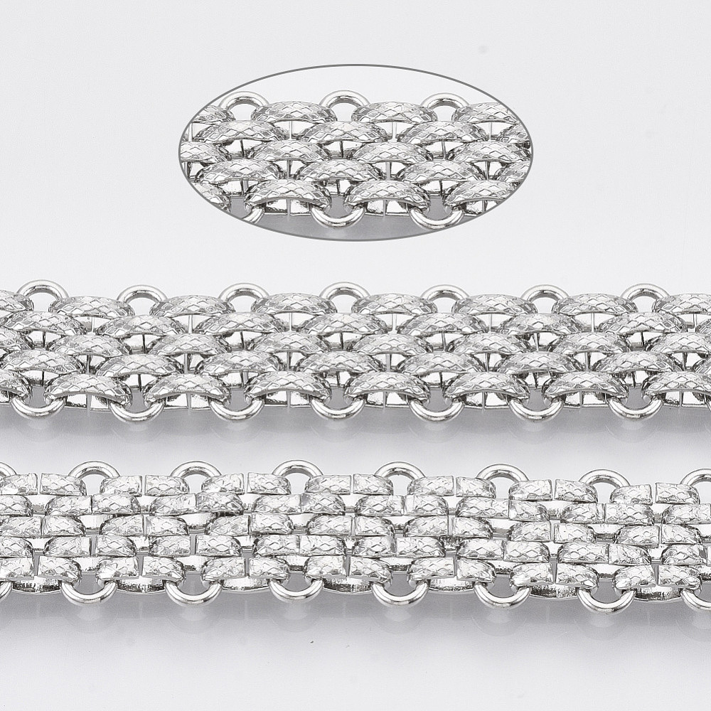 Wholesale 304 Stainless Steel Mesh Chains - Pandahall.com