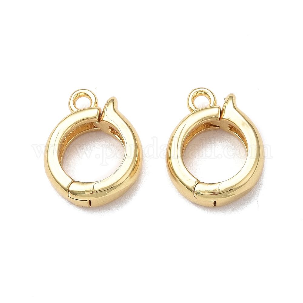 Wholesale Rack Plating Brass Fold Over Clasps - Pandahall.com
