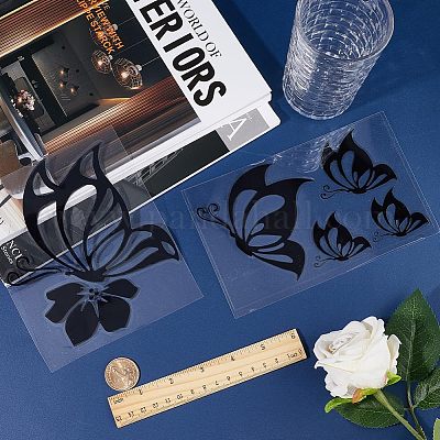 Wholesale GORGECRAFT 4 Sheet Butterfly Car Decal Set Large Car Decals ...