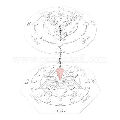 Wholesale AHADERMAKER DIY Pendulum Board Dowsing Divination Making Kit ...