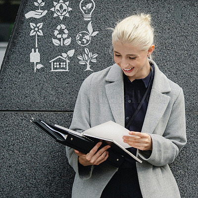 Wholesale FINGERINSPIRE Green Energy Painting Stencil 11.8x11.8 inch ...