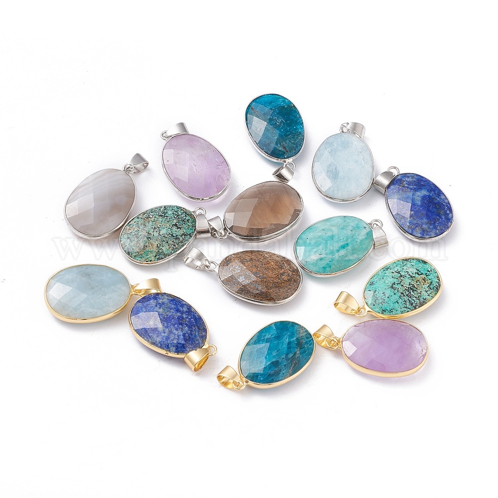 Wholesale Natural Gemstone Pendants - Pandahall.com